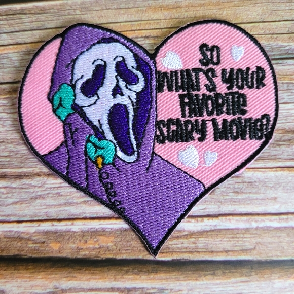 Accessories | 313 Ghostface Scream 9s Horror Movie Embroidered Iron On ...
